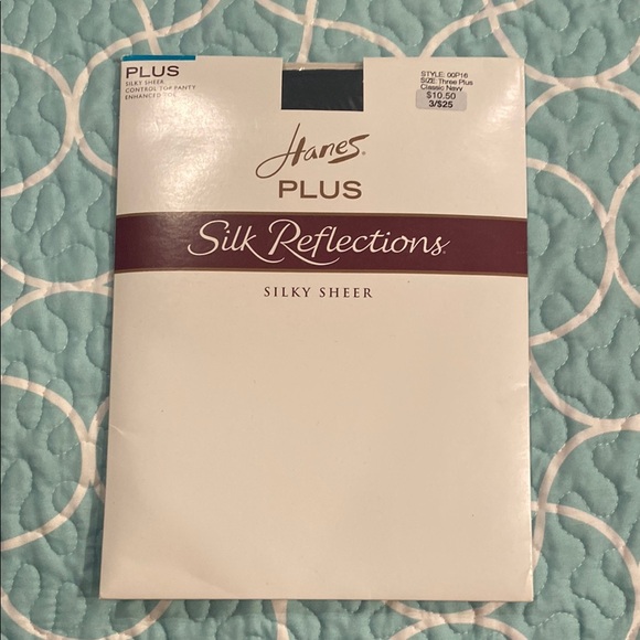 Hanes | Intimates & Sleepwear | Hanes Silk Reflections Silky Sheer Plus ...